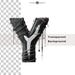 Black and White Graffiti Alphabet Letters & Numbers, Leather Alphabet ...
