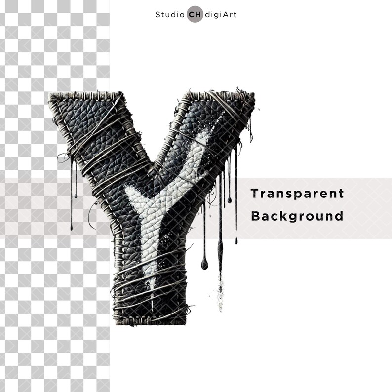Black and White Graffiti Alphabet Letters & Numbers, Leather Alphabet ...