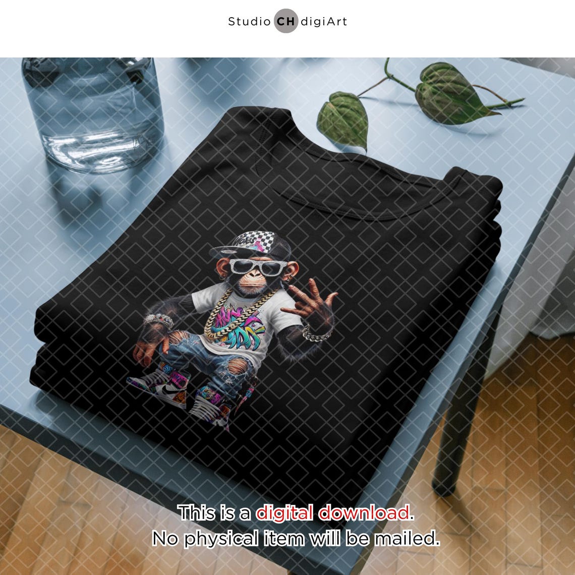 Hip Hop Monkey PNG, Graffiti Monkey Clipart, Chimpanzee PNG, Chimpanzee ...