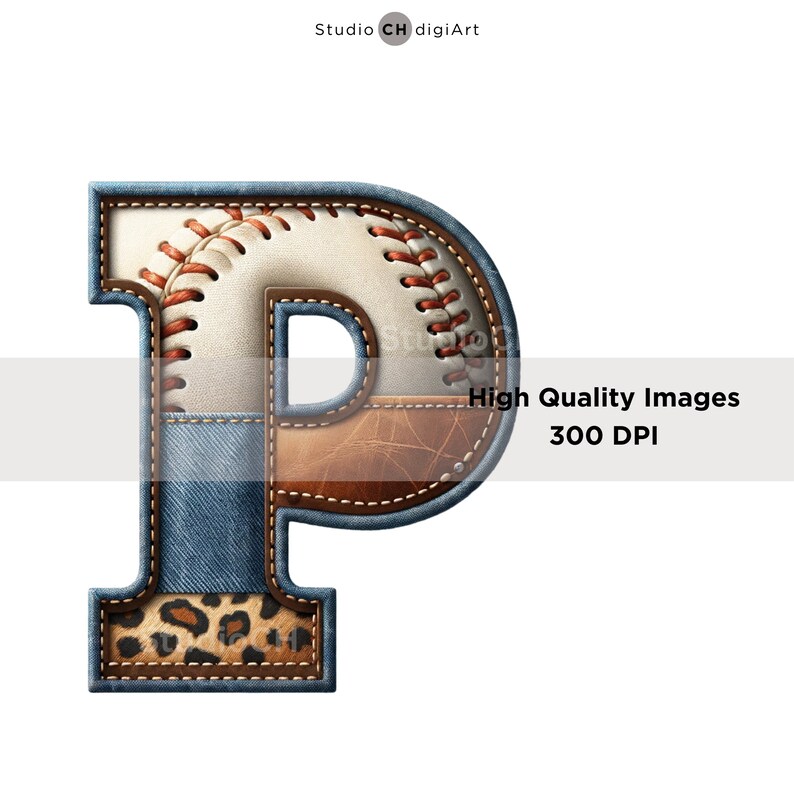 Baseball-leopard Alphabet PNG, 3D Baseball Font PNG, Baseball Letter ...
