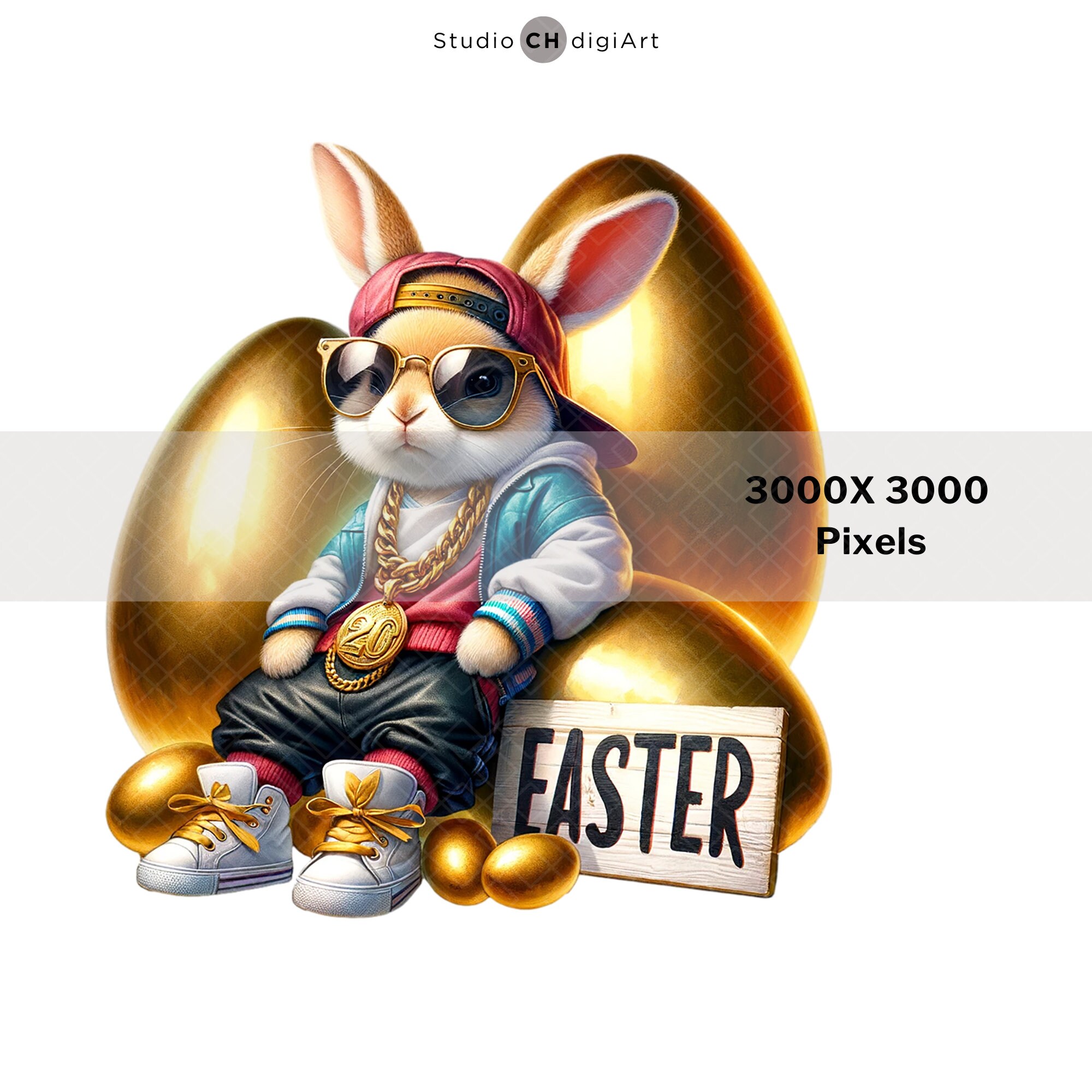 Hip Hop Boy Easter Bunny Clipart, 24 PNG High Quality, Hip Hop PNG ...