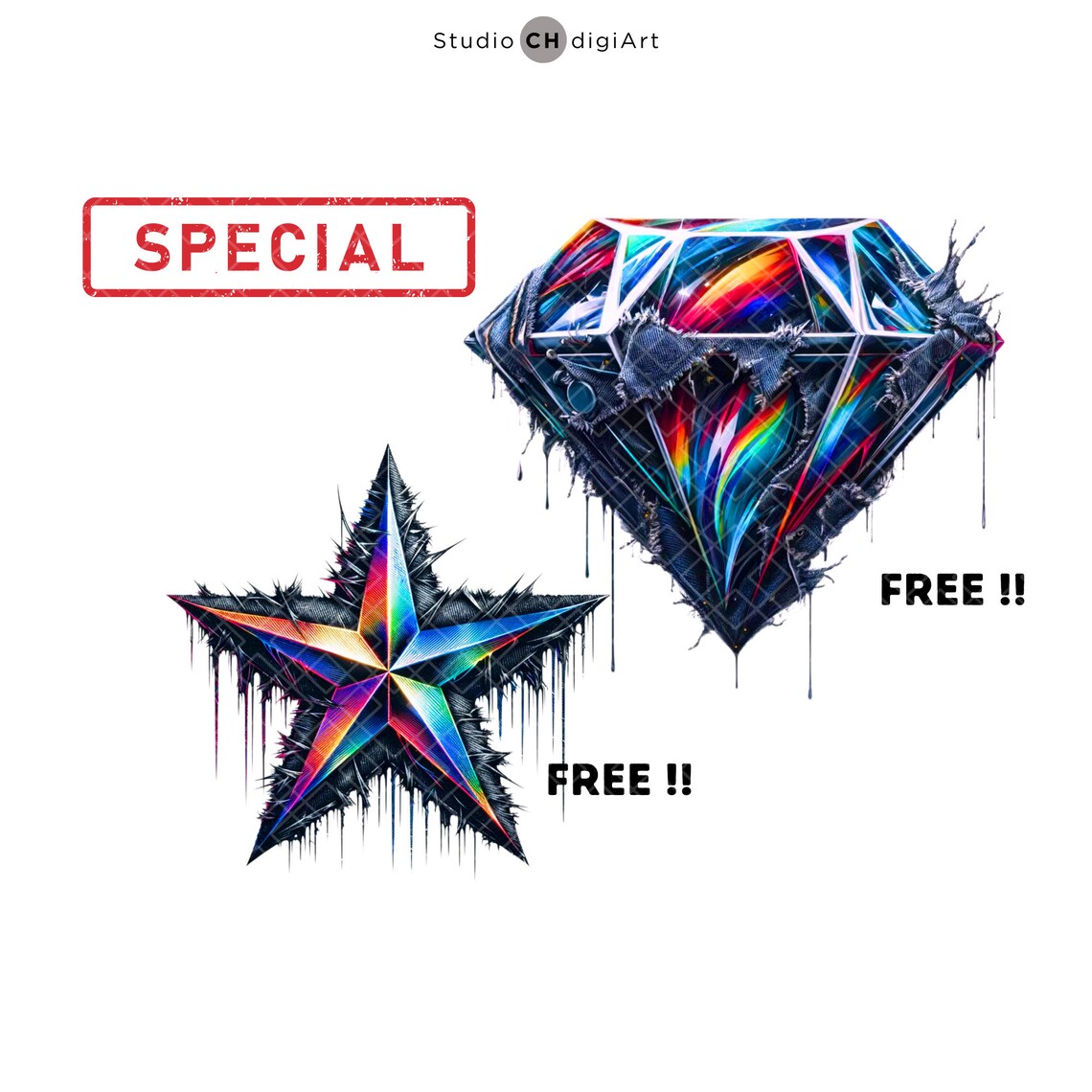 Holographic Alphabet Letters & Numbers, 3D Graffiti Font, Hologram ...