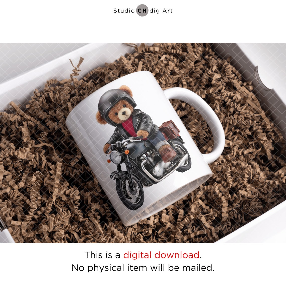 Biker Bear Clipart - 24 Motorbike Pngs, 3D Teddy Bear Motorcycle ...