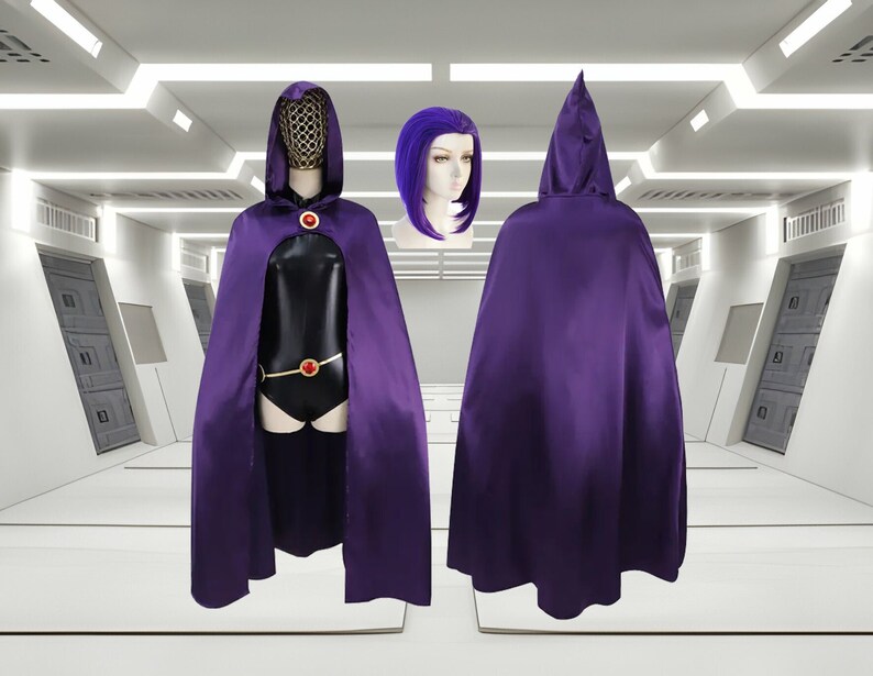 Cosplay Costume, Raven, Cosplay Costume, Wigs, Clothing, Uniform - Etsy