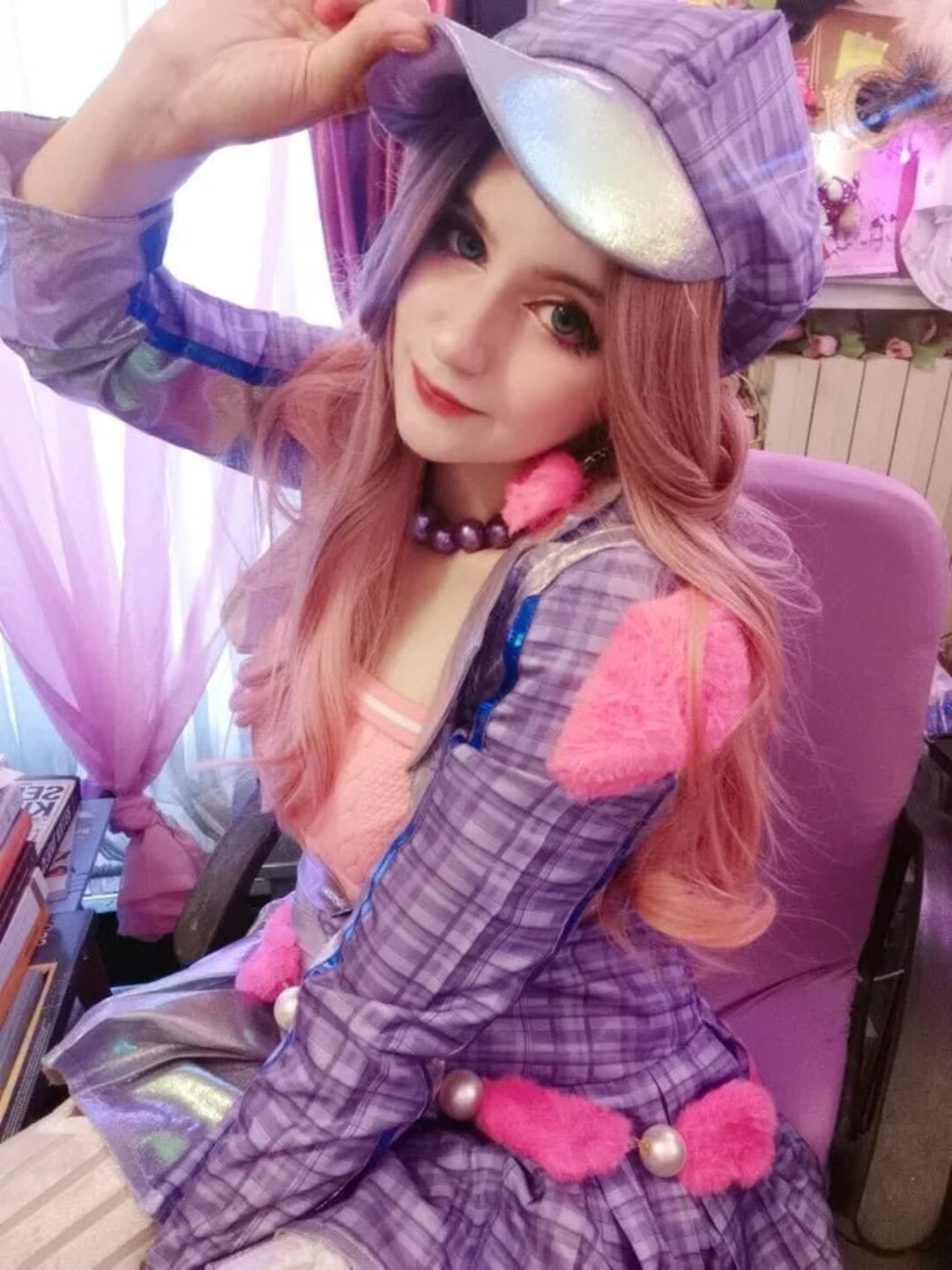 Cosplay, Caitlyn, Anime, Wig, Suit, Uniform - Etsy UK