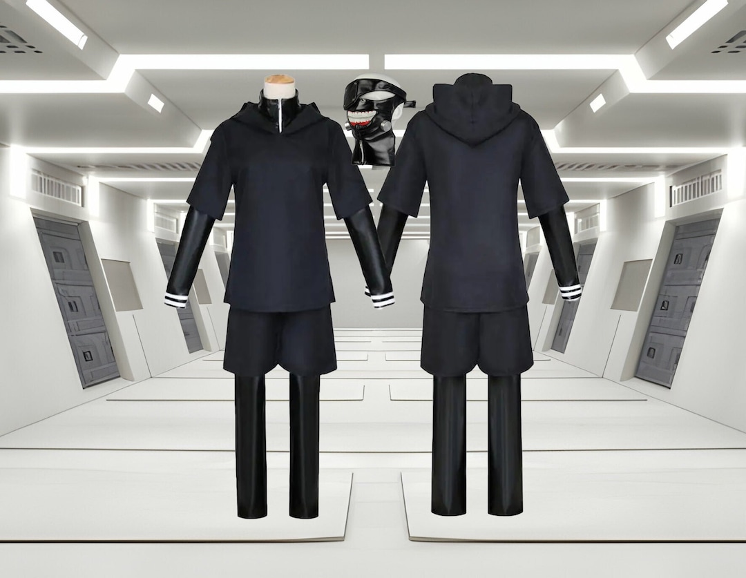 Cosplay Costume, Ken Kaneki, Cosplay Costume, Wigs, Clothing, Uniform ...
