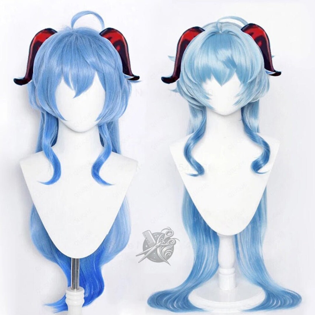 Game, Cosplay Wig, Ganyu, Genshin Impact, Anime Cosplay, for Cosplay ...