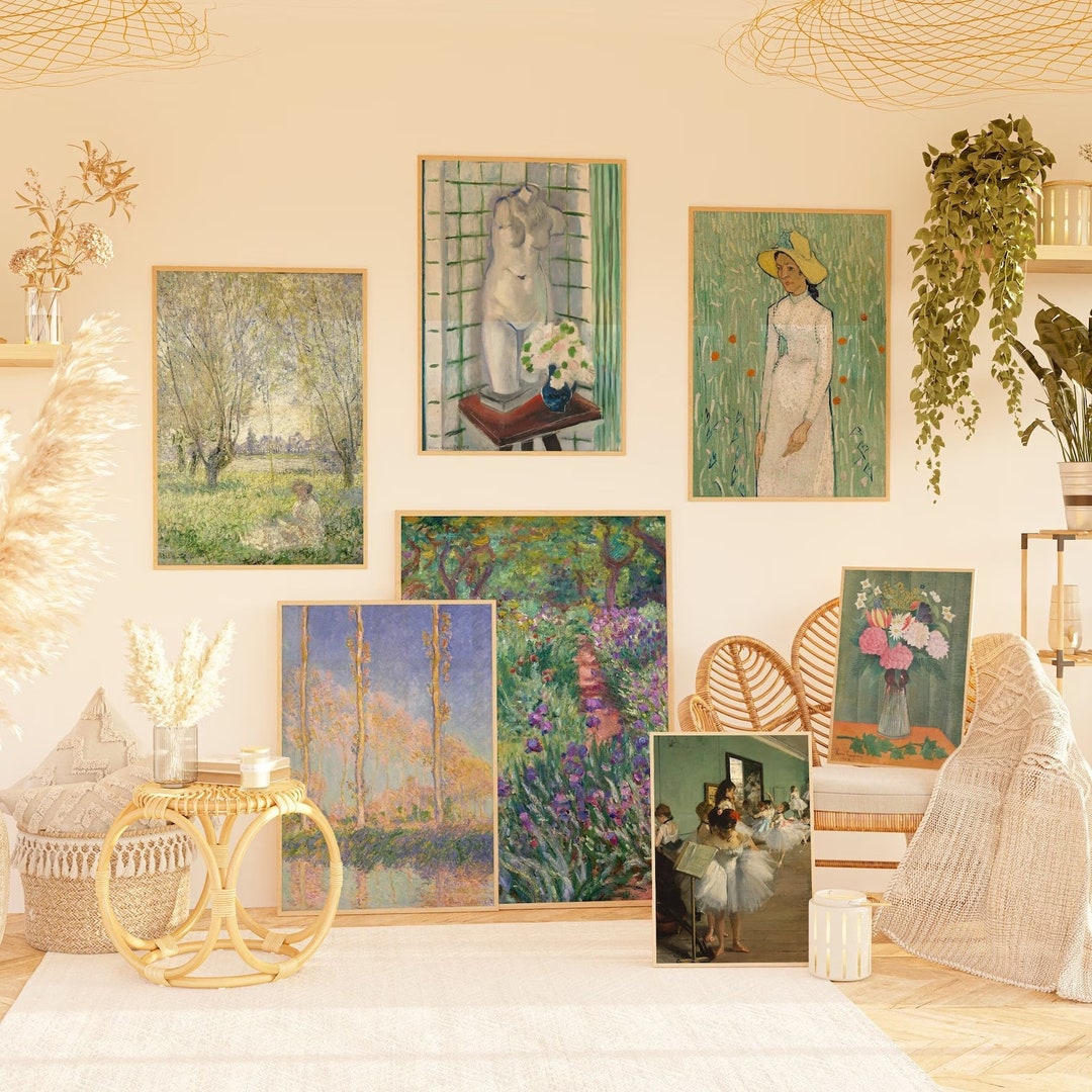 Printable Classic and Iconic Art Prints Ultimate Collection for Diverse ...