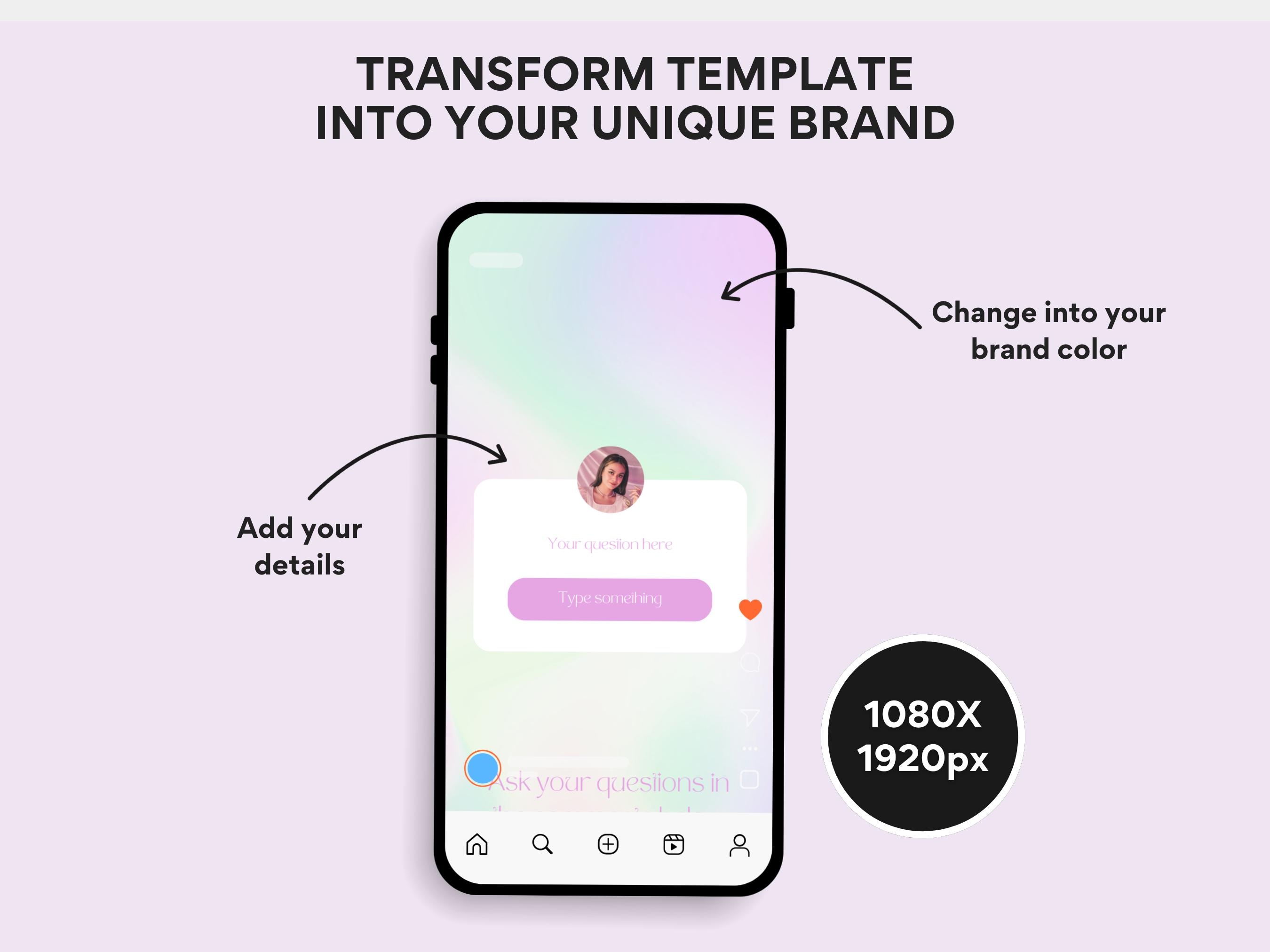Y2k Colorful Cute Instagram Story Reel Templates for Social Media ...