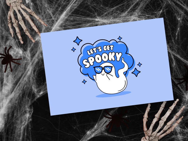 Editable Spooky Halloween Thank You Card for Business, Printable ...