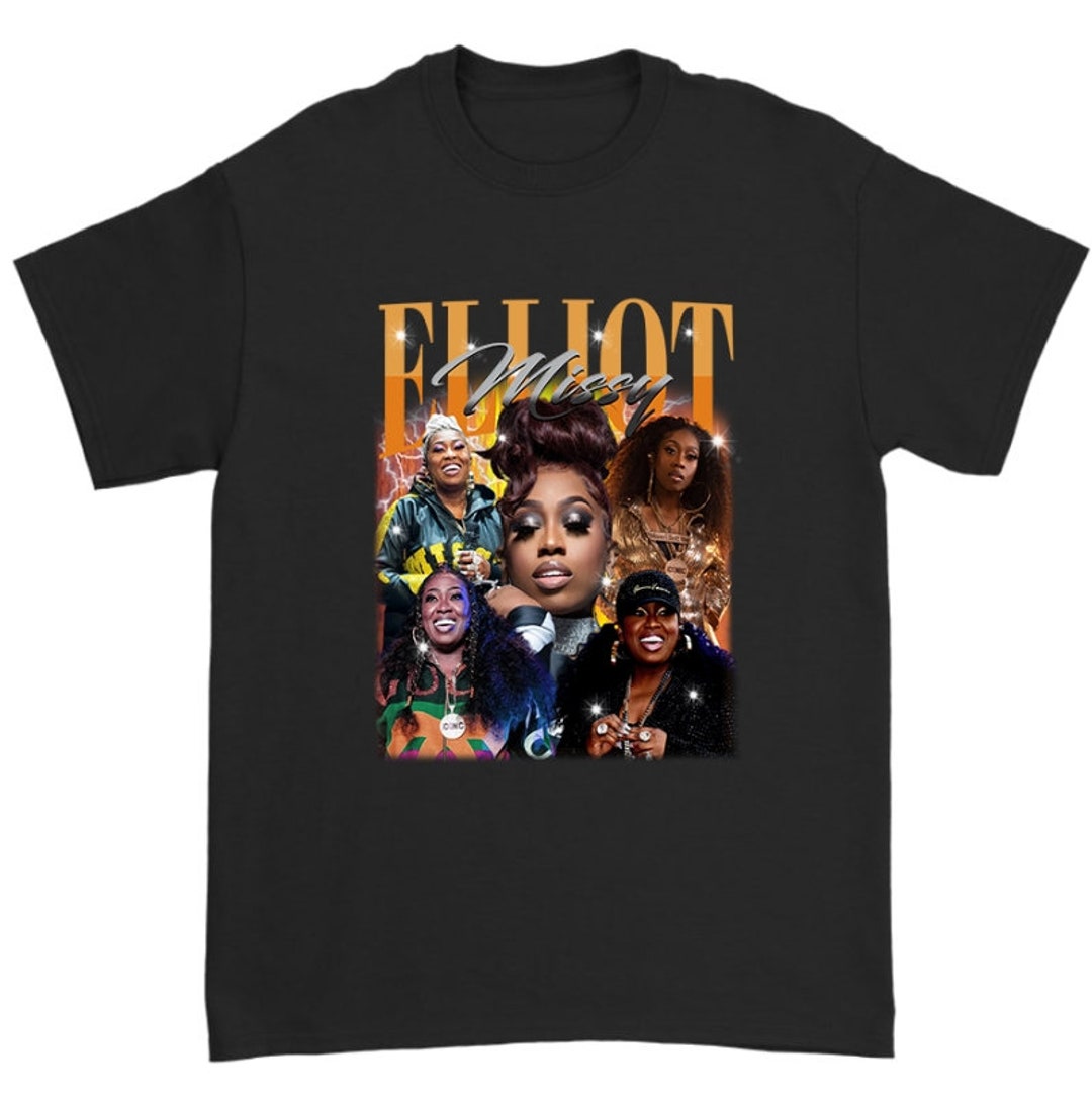 Missy Elliot Vintage Shirt Missy Elliot Homage Tshirt Missy Elliot Fan ...