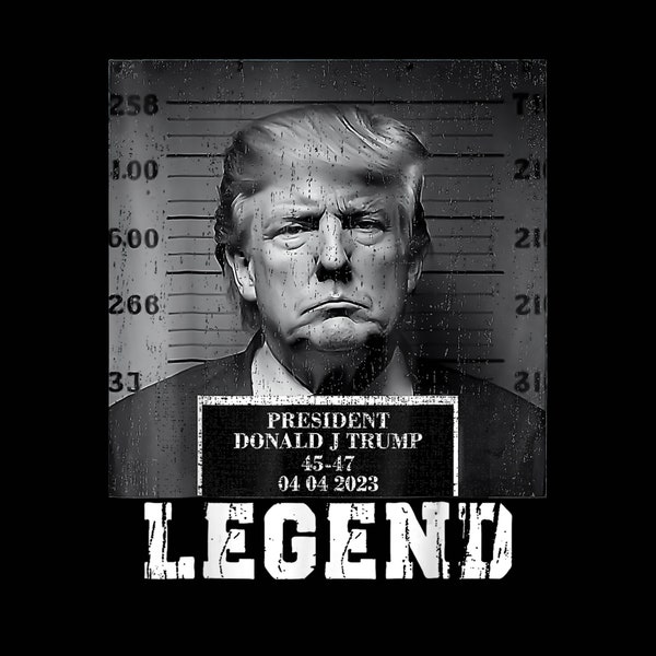 Trump Mugshot Png Legend - Etsy