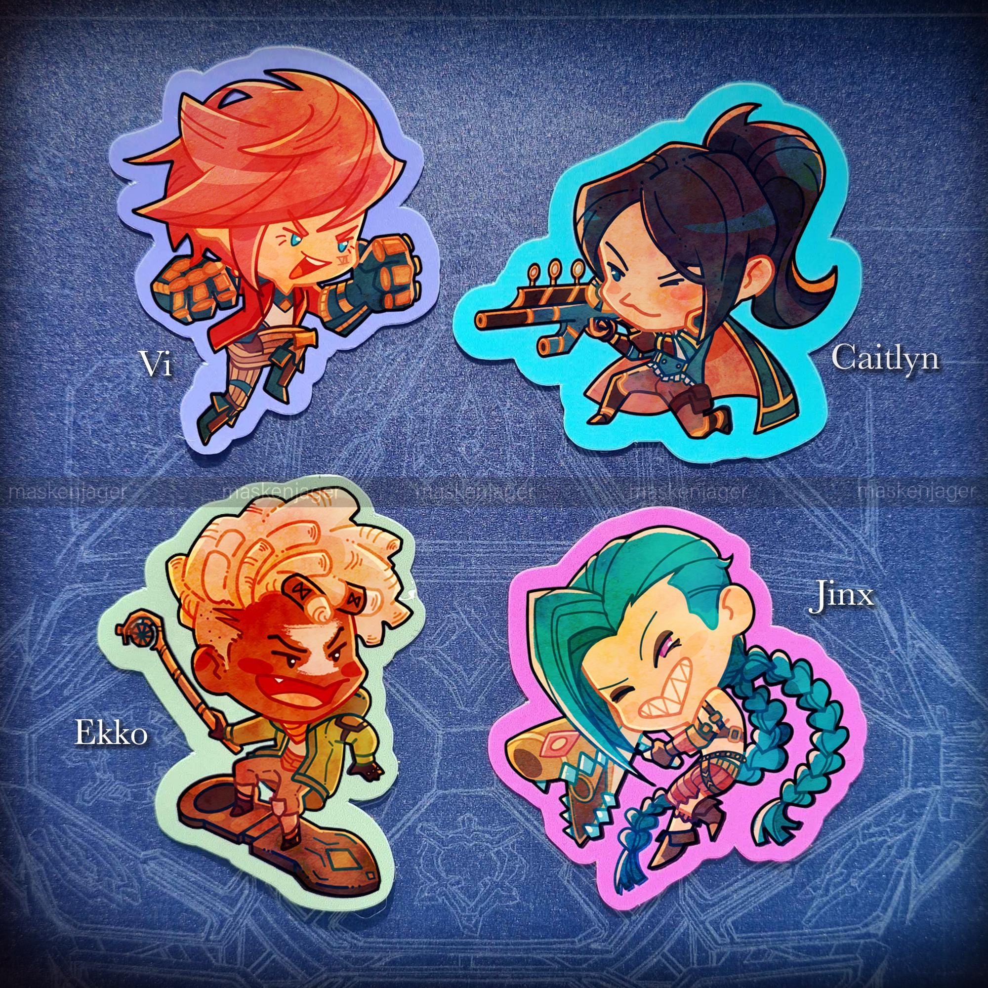Stickers: Arcane | Sticker, Decoration, Scrapbooking, Etc - Jayce ...