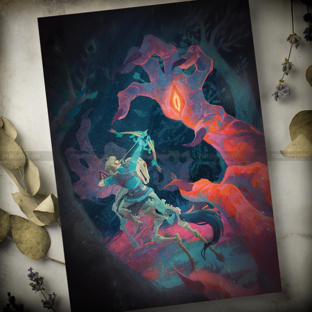 Print: TOTK - Fine Art Paper Print - BOTW - Etsy