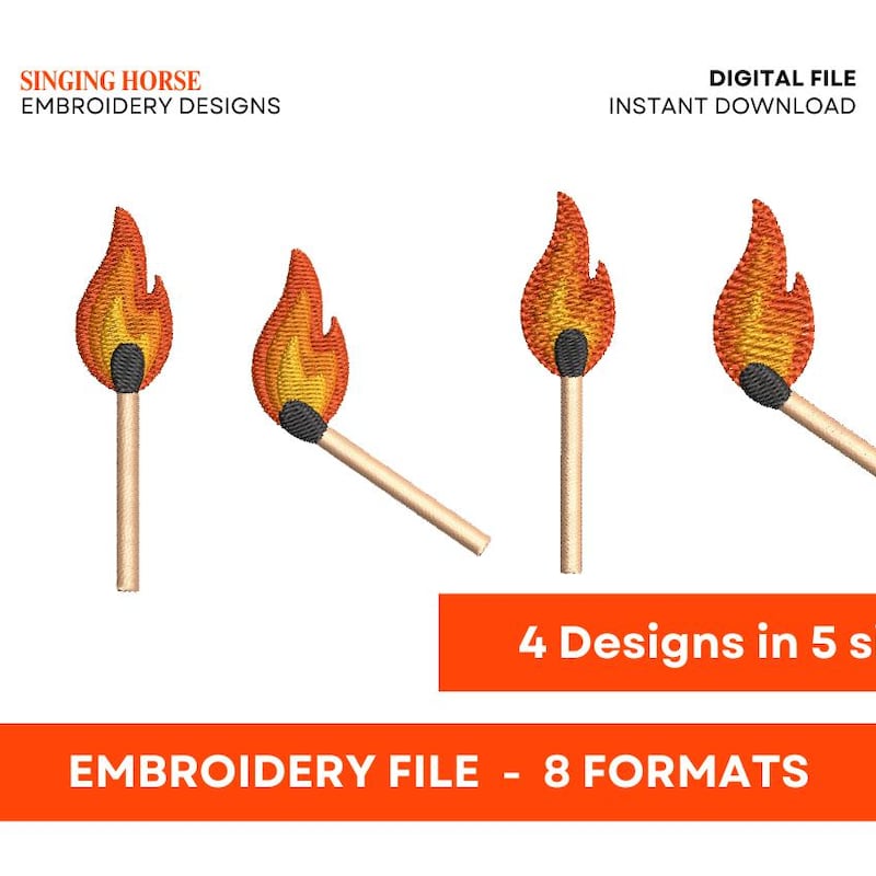 Flower Stick Fire - Etsy