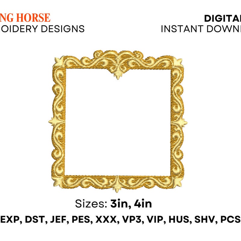 Square Embroidery Frame - Etsy