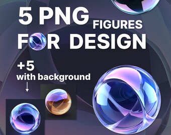3D PNG Design Elements, Green and Black Shapes for Web Design ...