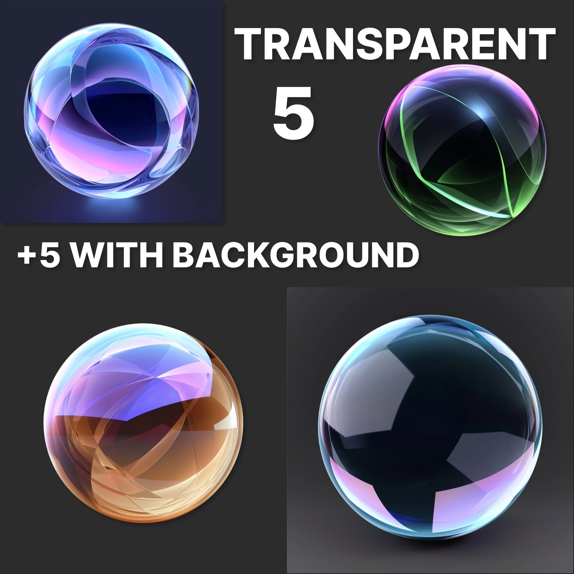 3D PNG Design Elements, Colorful Shapes for Web Design Presentations ...