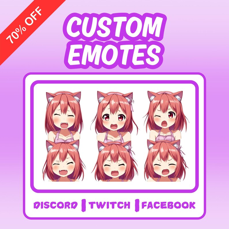 CUSTOM Emotes and Stickers for Twitch, Discord and Youtube, Twitch ...