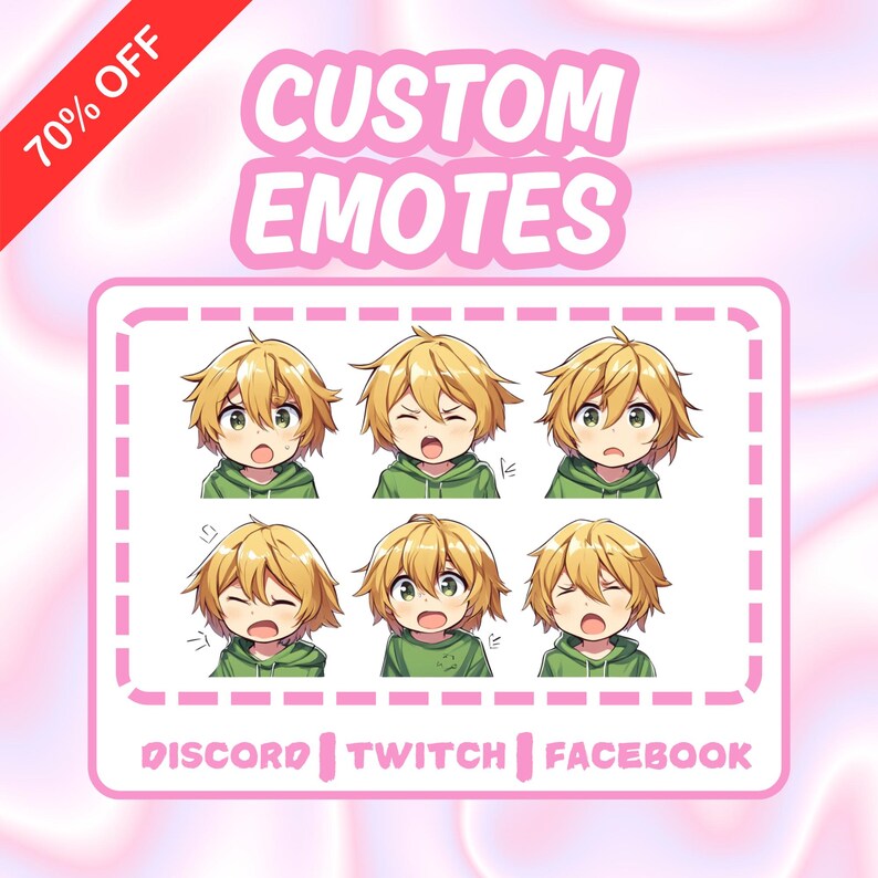 CUSTOM Emotes and Stickers for Twitch, Discord and Youtube, Twitch ...