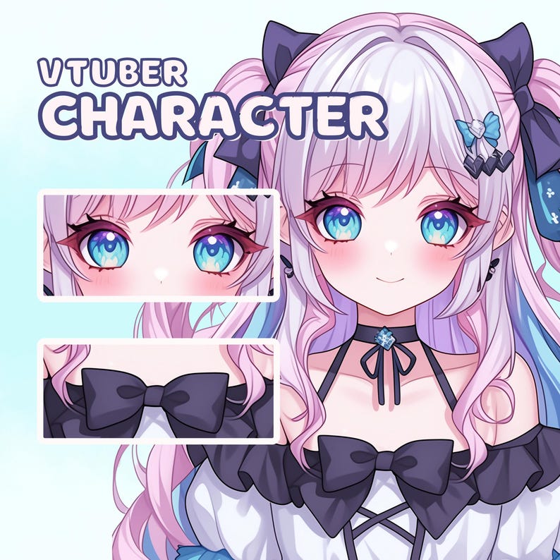 Custom Furry Twitch Streamer Furry Anime Vtuber Model Furry Live2d ...