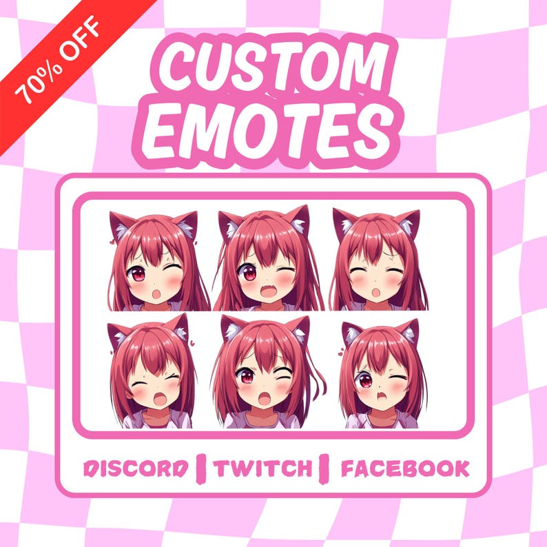 CUSTOM Emotes and Stickers for Twitch, Discord and Youtube, Twitch ...