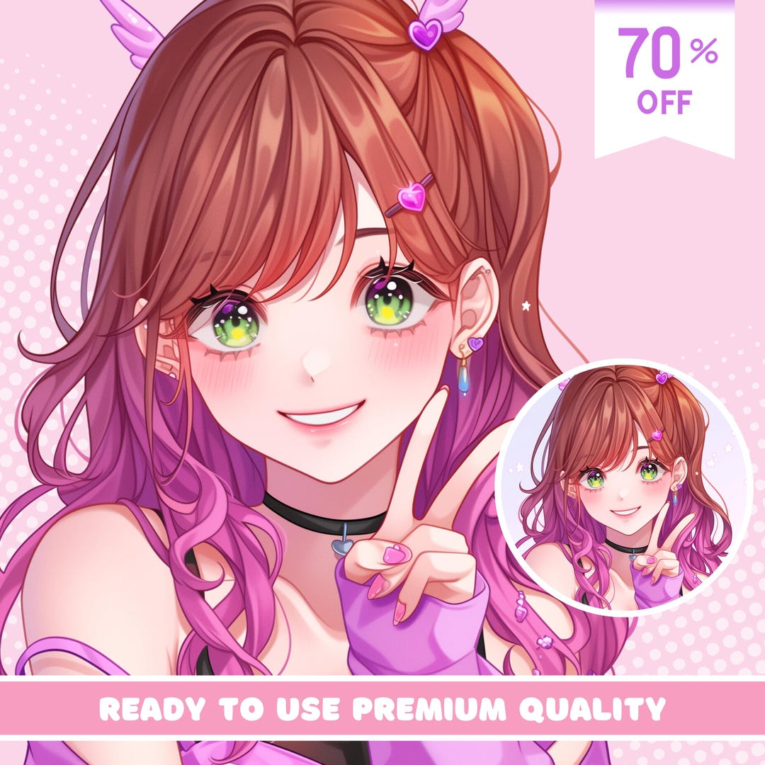 Custom PFP, PFP for Twitch, Anime Pfp, Vtuber Pfp, Pngtuber Pfp ...