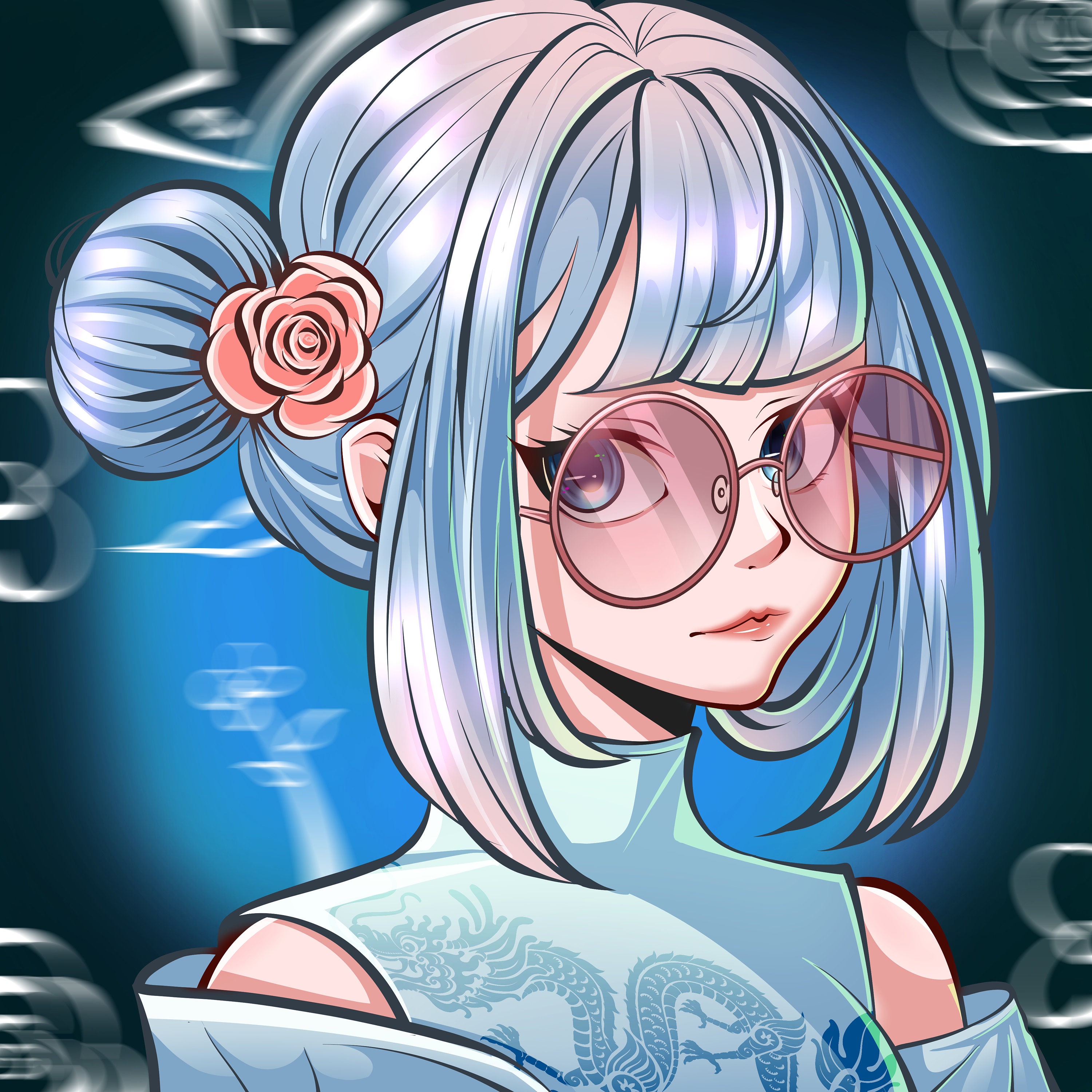 Custom PFP Pfp Icon Custom PFP Character Social Media Custom PFP Art ...