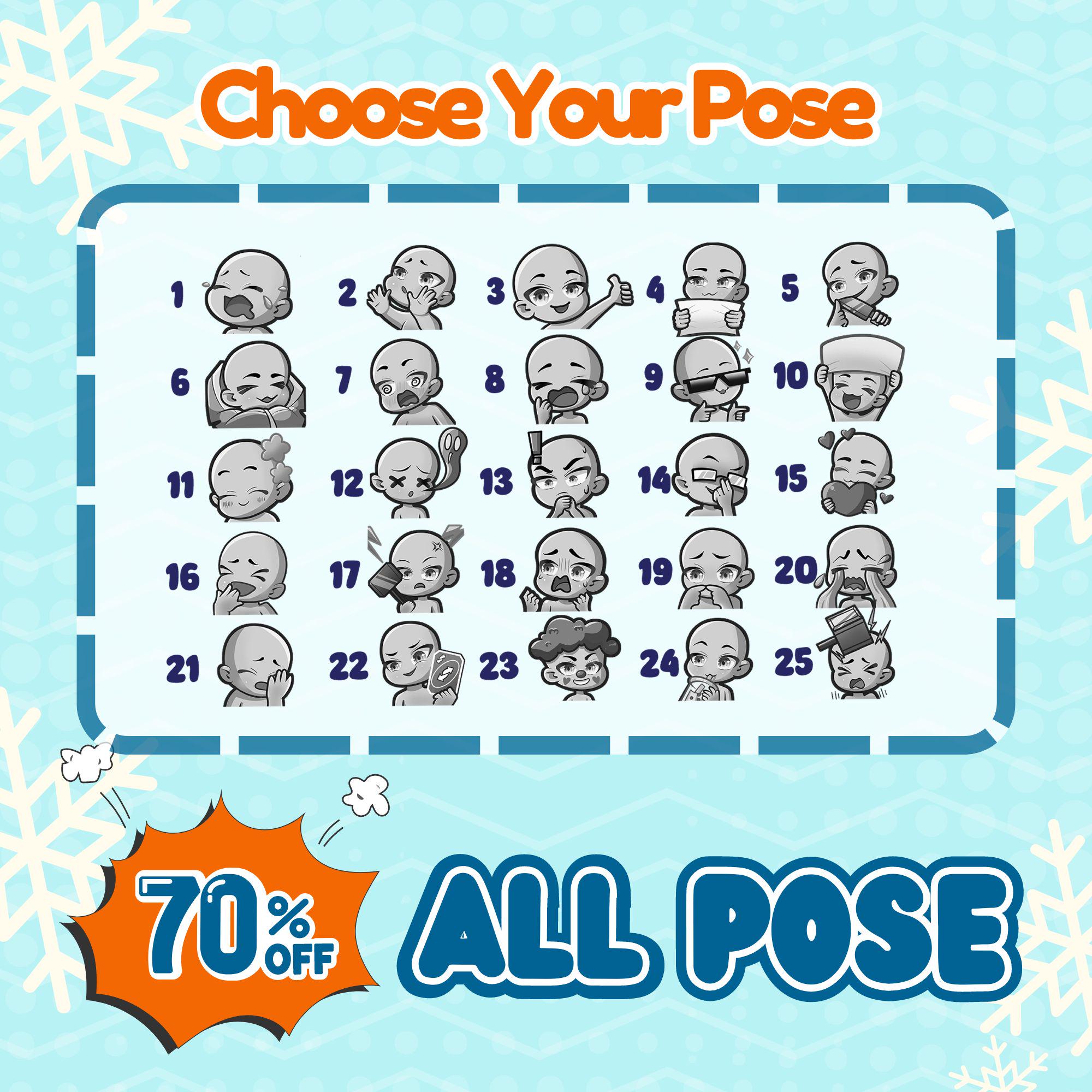 Custom Twitch Emotes, Vtuber Emotes, Kick Emotes, Sub Emote, Anime ...