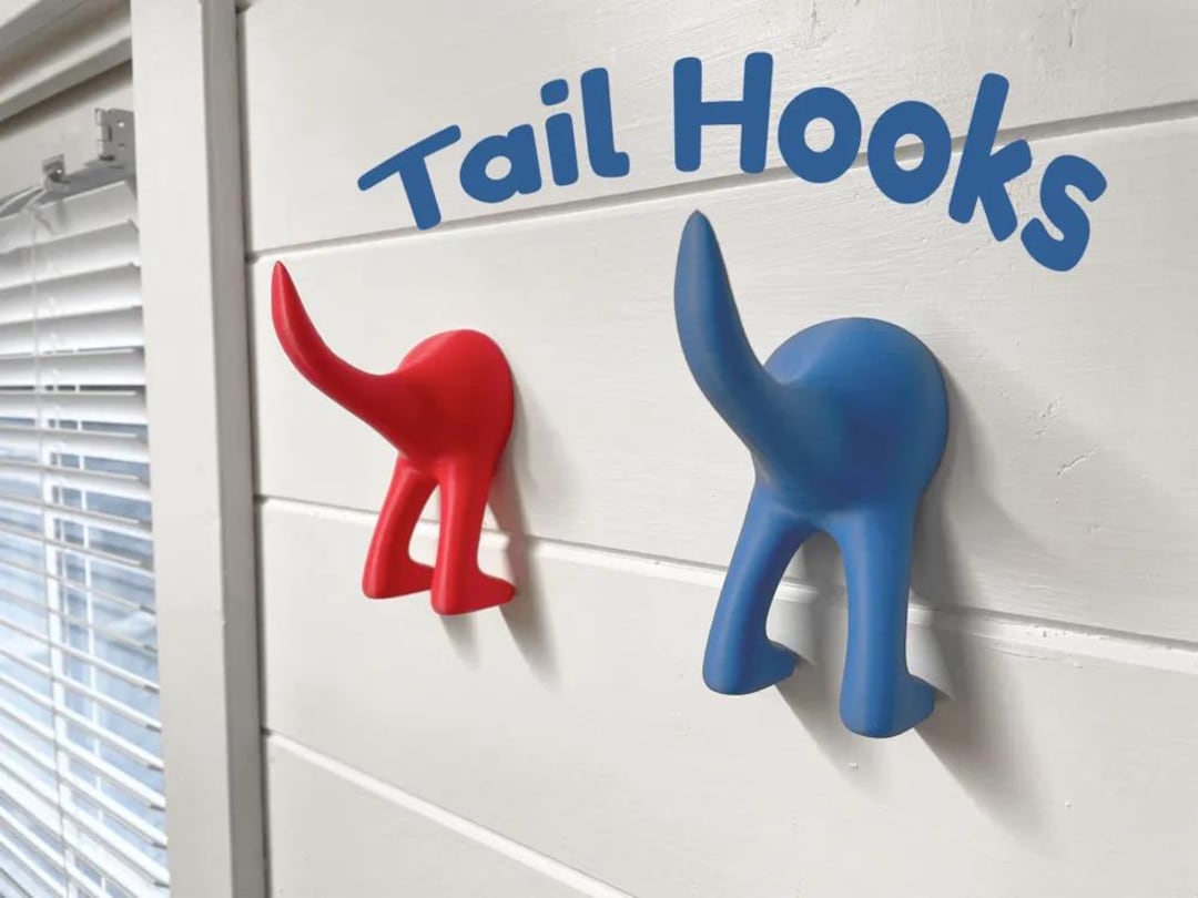Tail Wall Hook Multipurpose Wall Hanger/coat/towel/dog Leads - Etsy