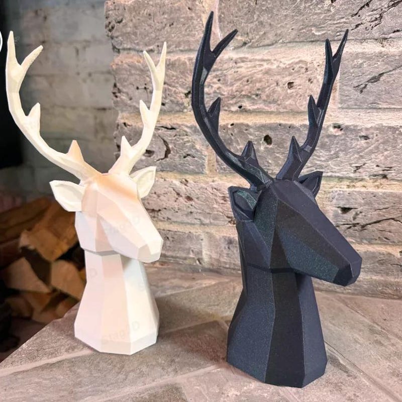 Ceramic White Head Wall - Etsy UK