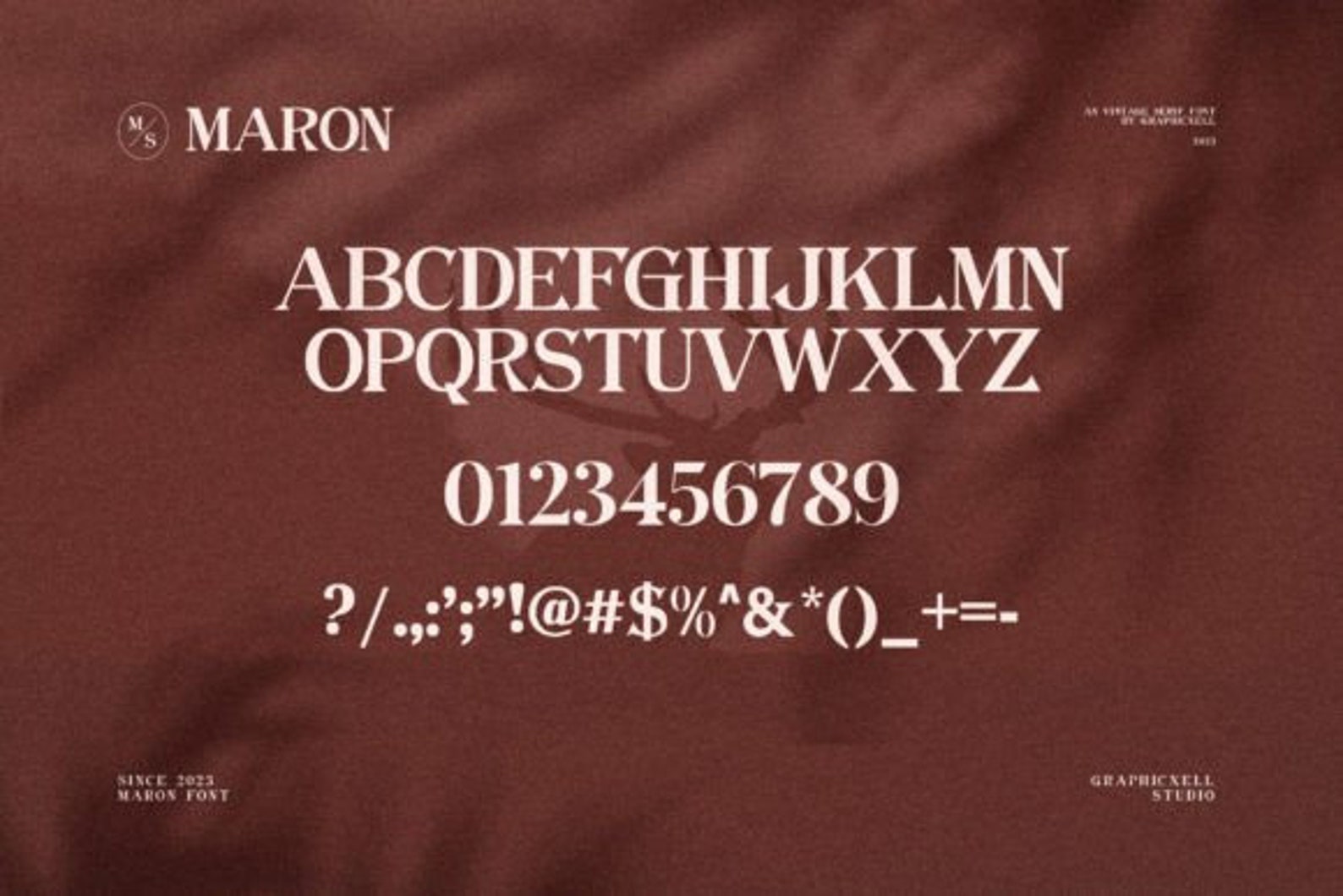 Maron Font, Script Font, Handwritten Font, Signature Font, Modern ...