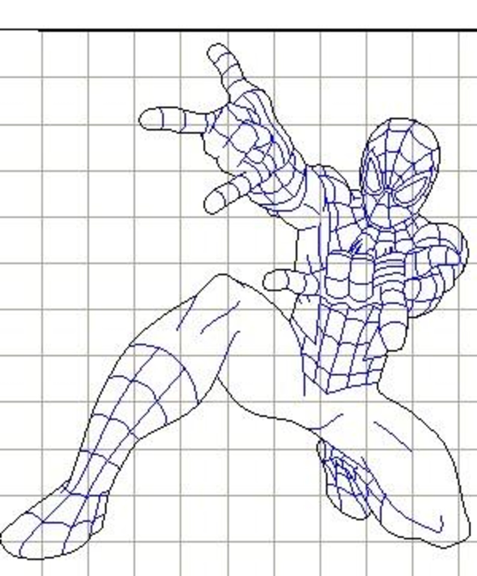Spiderman Dxf - Etsy