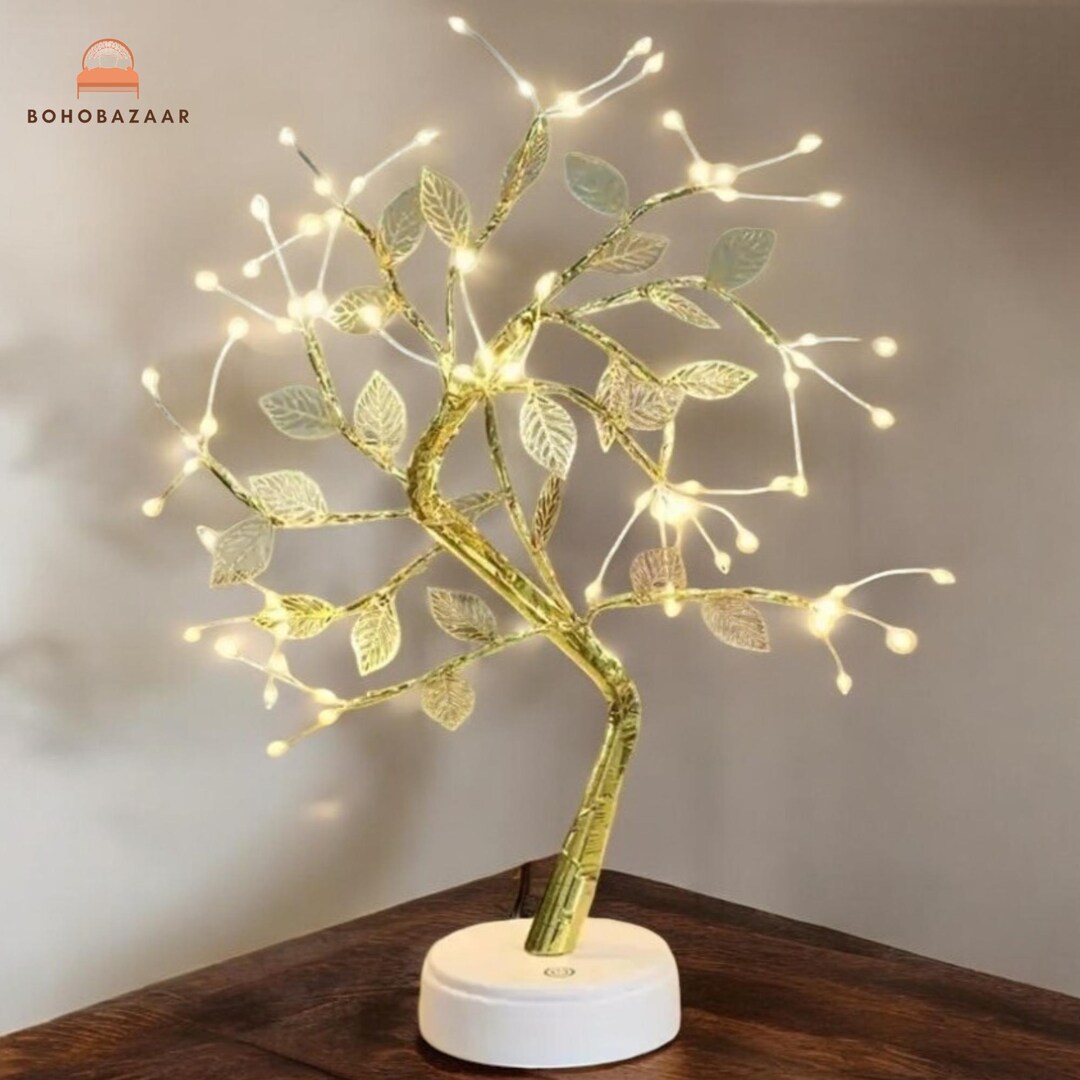 Tree Table Lamp, Christmas Lamp, Modern Style Table Lamp, Bedroom ...