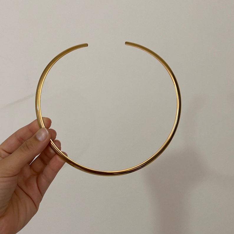 24K Gold Plated Necklace Pharoah Ancient Egyptian Thai Cleopatra ...