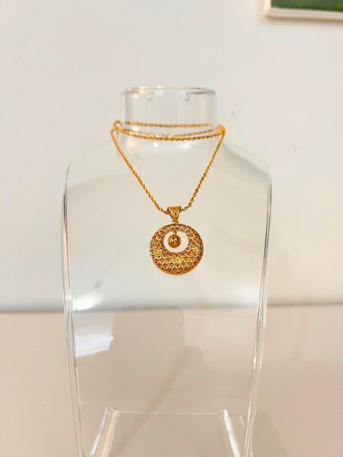 24K Gold Plated Arabic Necklace Egyptian Traditional Jewelry Dubai Gold ...
