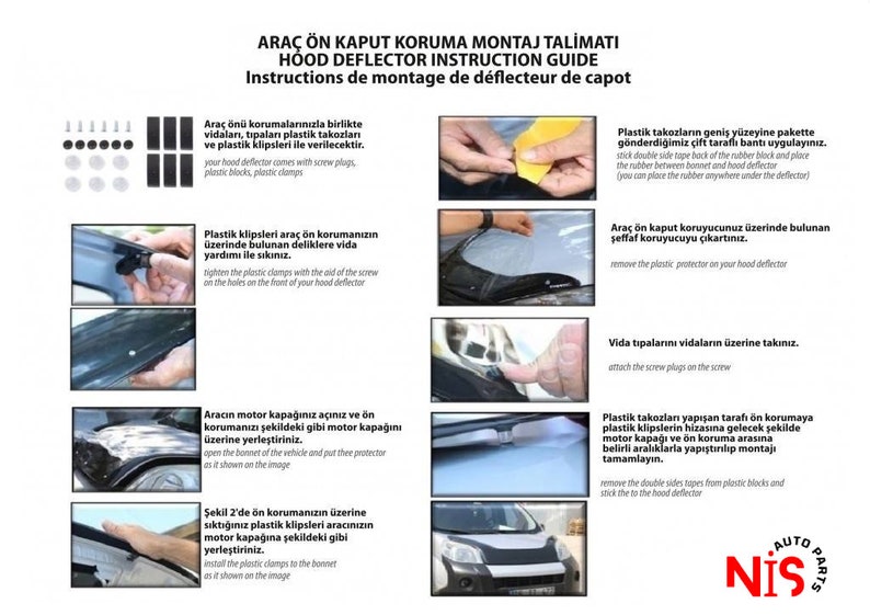 Bug Shield for Kia Sportage 2021-2024 Hood Deflector Guard Bonnet ...