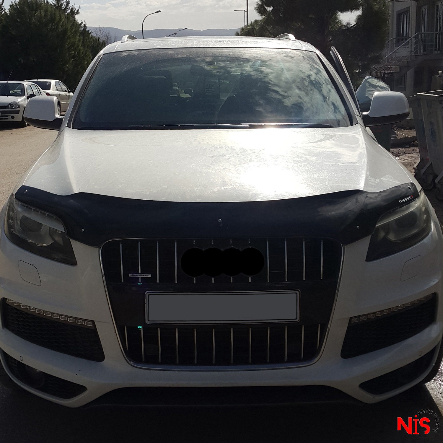 Bug Shield for Audi Q7 2005-2015 Hood Deflector Guard Bonnet Protector ...