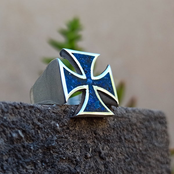 Maltese Cross Ring - Etsy