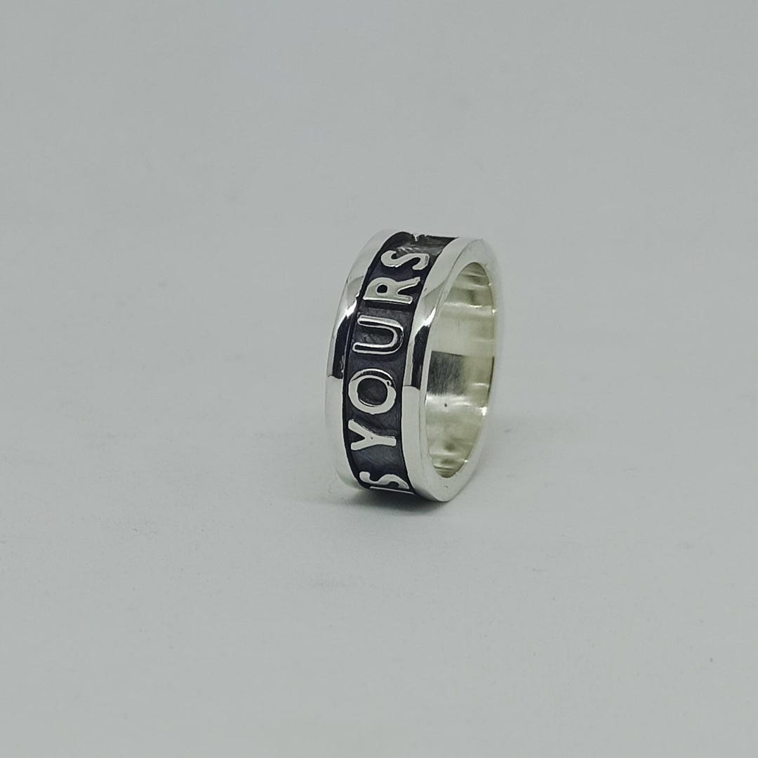 Tony Montana Scarface Spinner Ring 925 Sterling Silver Ring unique ...