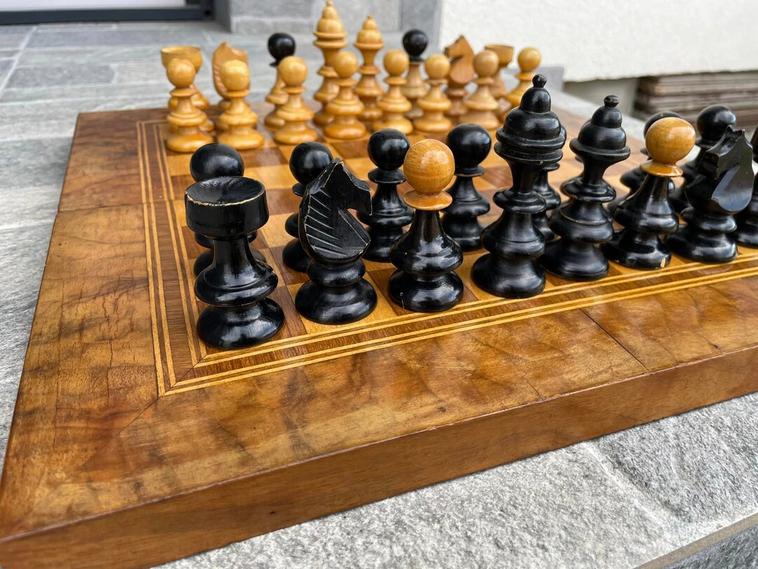 Romanian Austrian Coffee House Chess Political Chess Set - Etsy