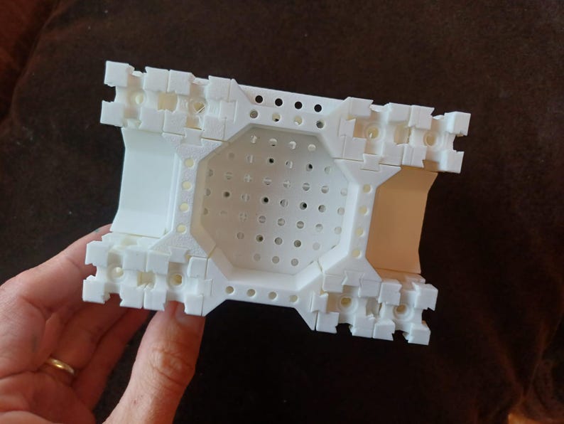 Modular Pencil Holder – CUBEEGO – 3D Printed Desk Organizer (print to ...