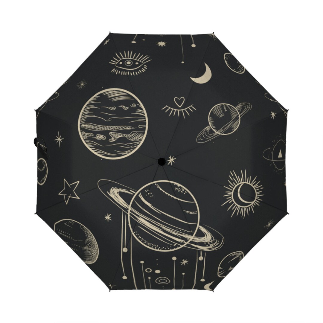 Umbrella With Planets and Celestial Bodies, Umbrella With Planets ...