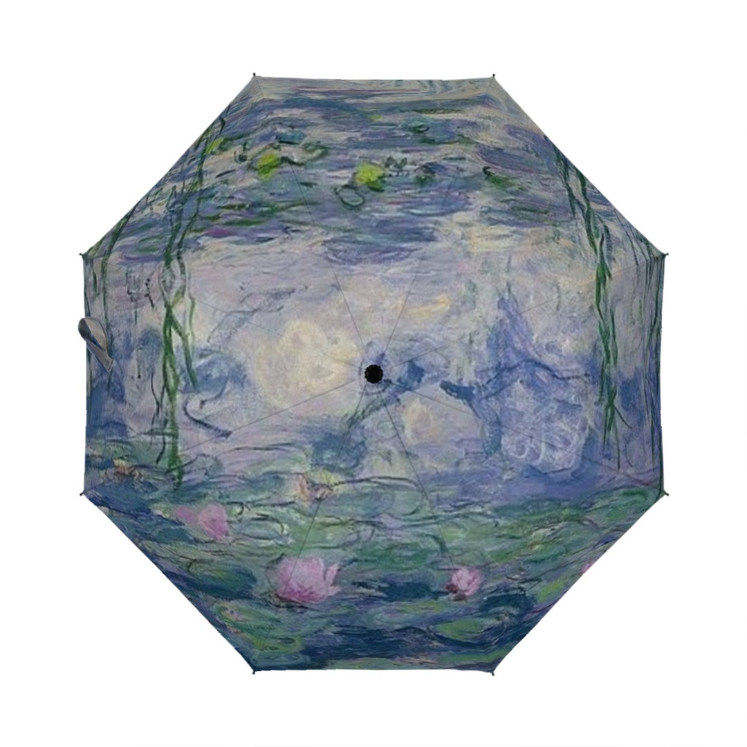 Water Lilies Monet Umbrella, Umbrella With Monet Les Nymphéas, Umbrella ...