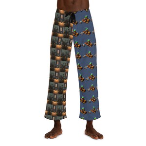 Pixel Art Men's Pajama Pants AOP - Etsy