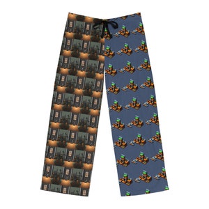 Pixel Art Men's Pajama Pants AOP - Etsy