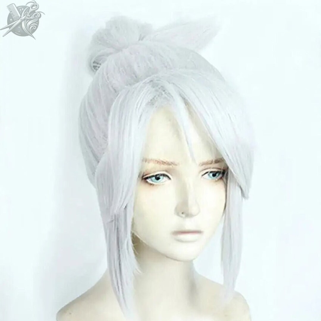 Game, Cosplay, Jett, Silver White Wig, Bun, Cosplay Events, for Cosplay ...