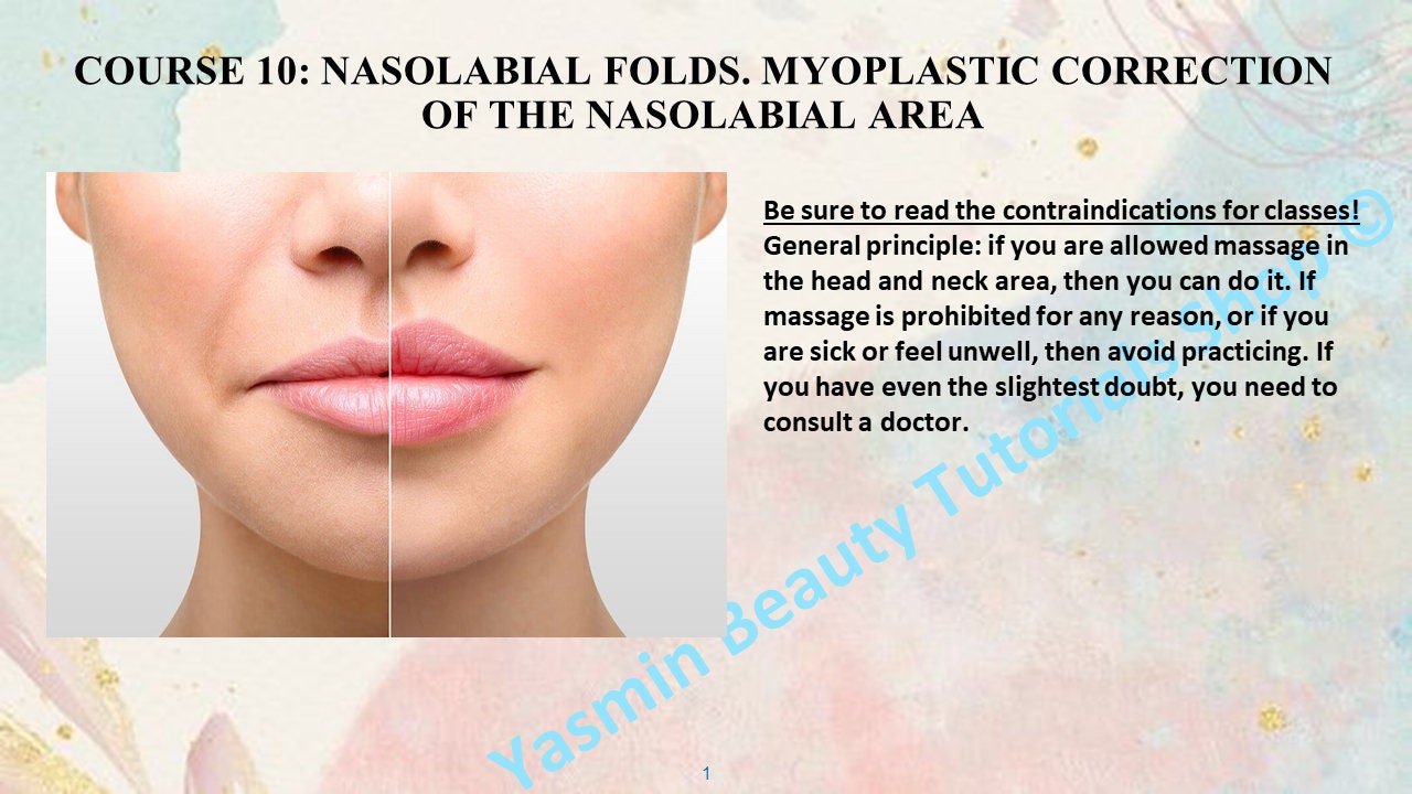 Tutorial Nasolabial Folds. Myoplastic Correction of the Nasolabial Area ...