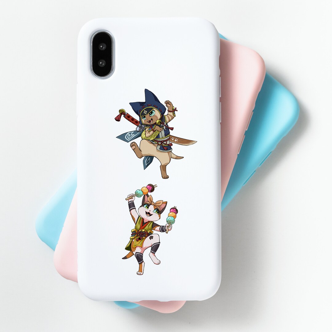 Monster Hunter Stickers Felyne Stickers felyne Stickers MHW MHW ...