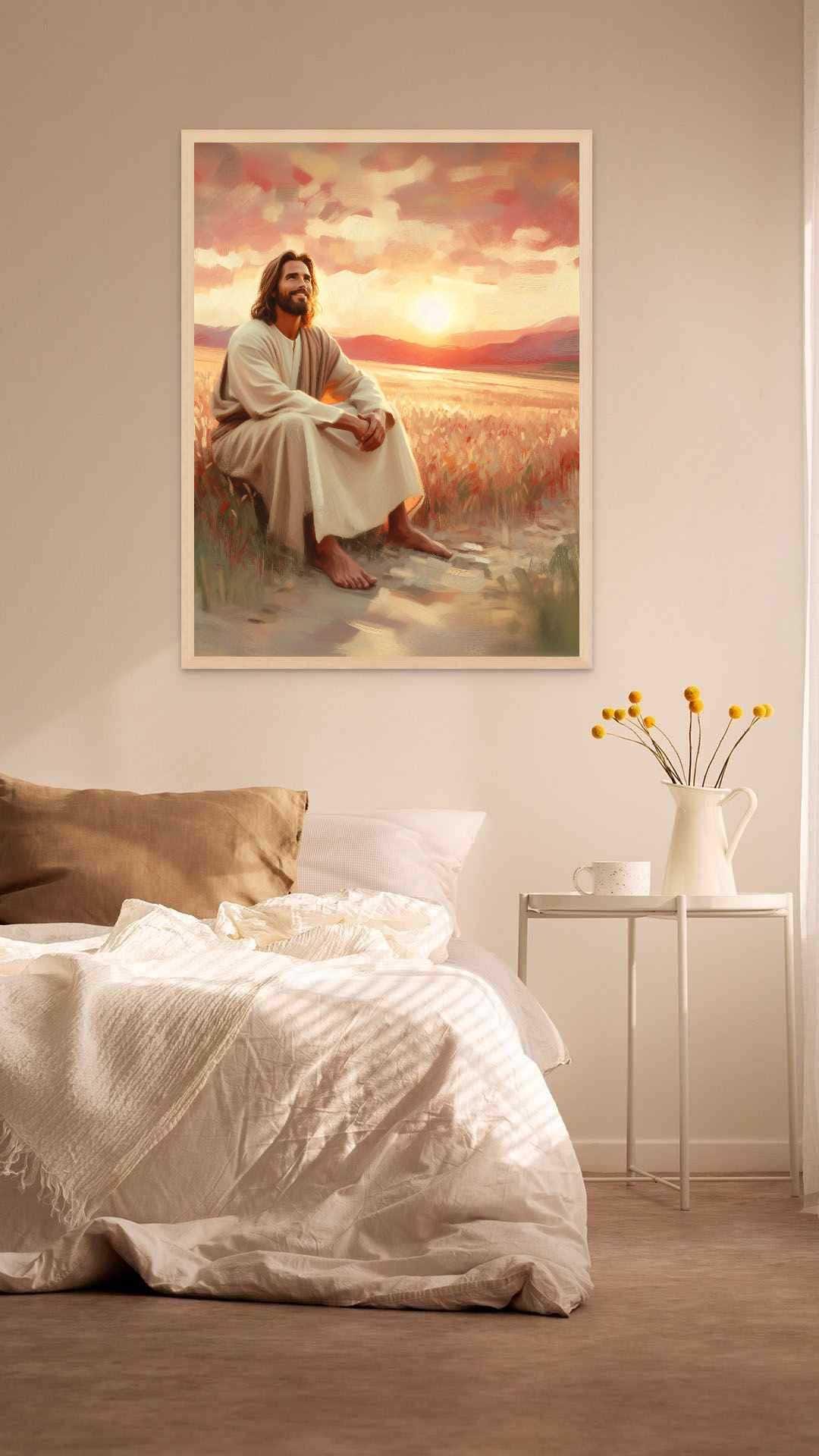 His Smile, Digital Christian Art, Jesus Prints, LDS Painting, Bible Art ...